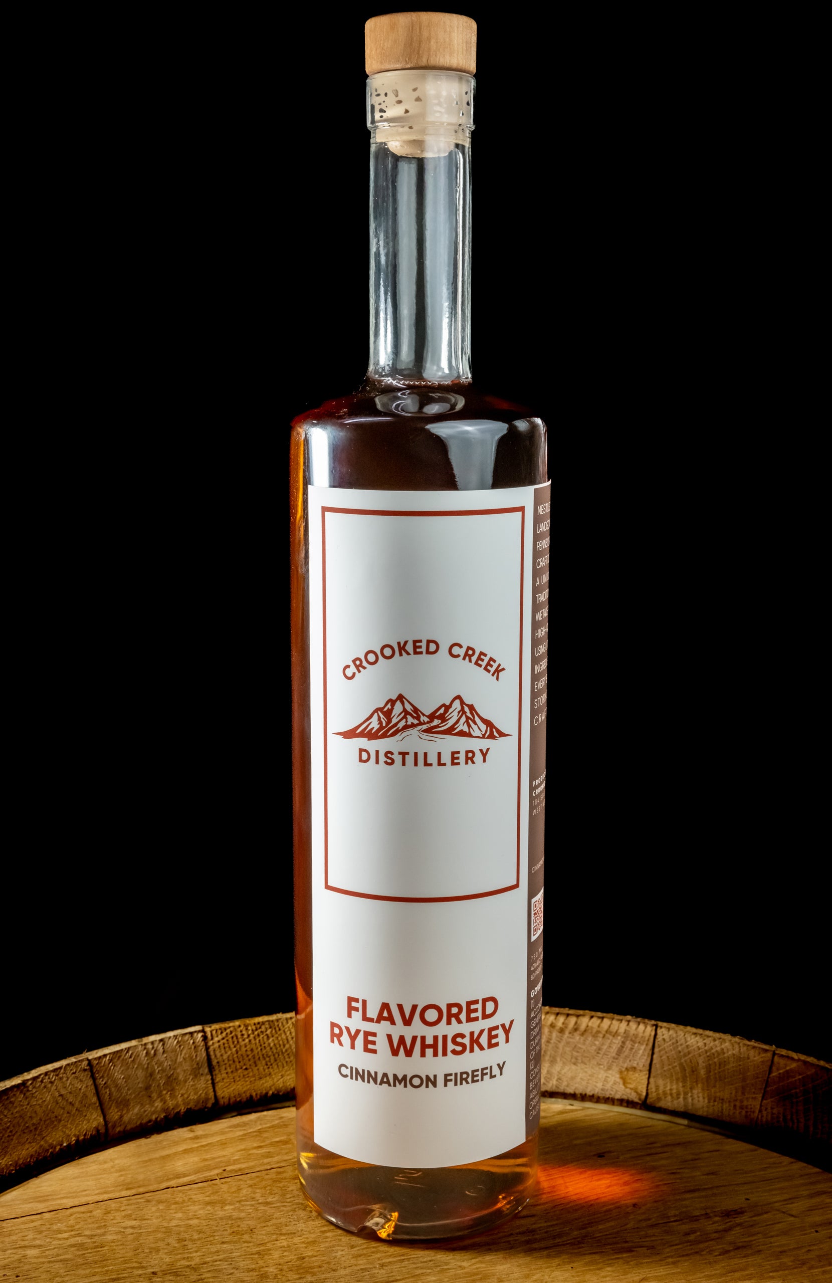 Firefly Rye Cinnamon Whiskey | Crooked Creek Distillery