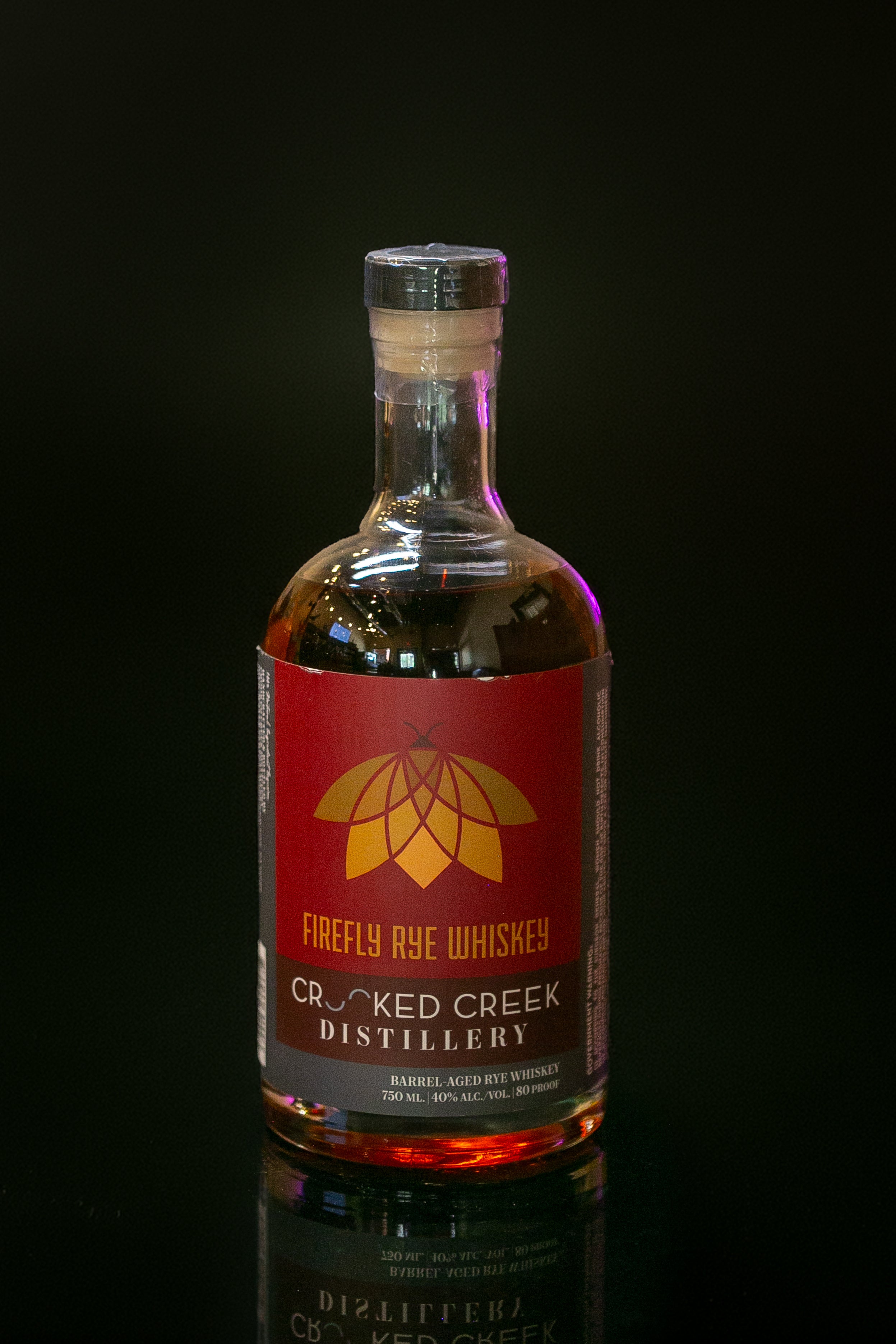 Firefly Rye Cinnamon Whiskey | Crooked Creek Distillery